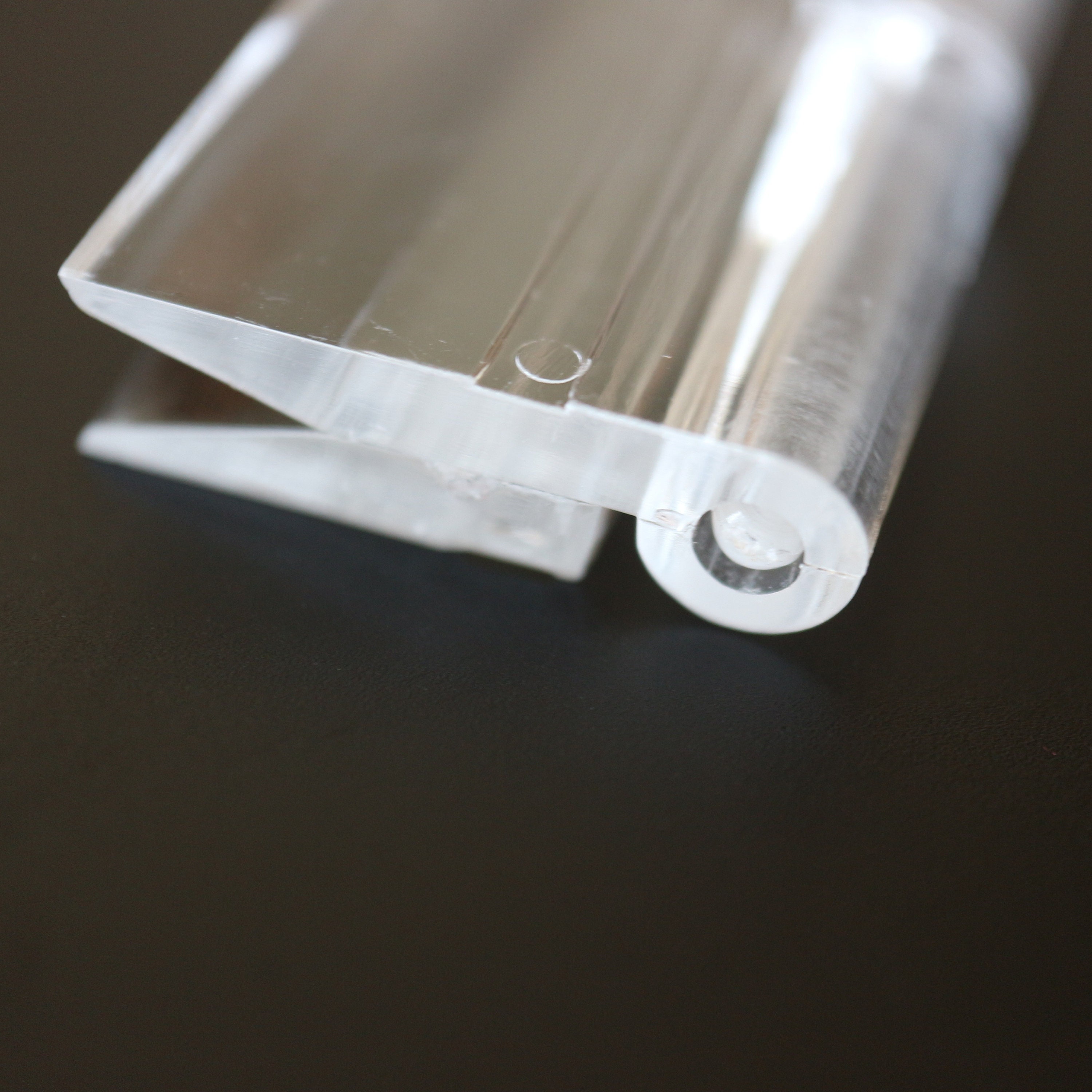 Clear Acrylic Plastic Piano Continuous Hinges Hinge - 100mm, 200mm ...