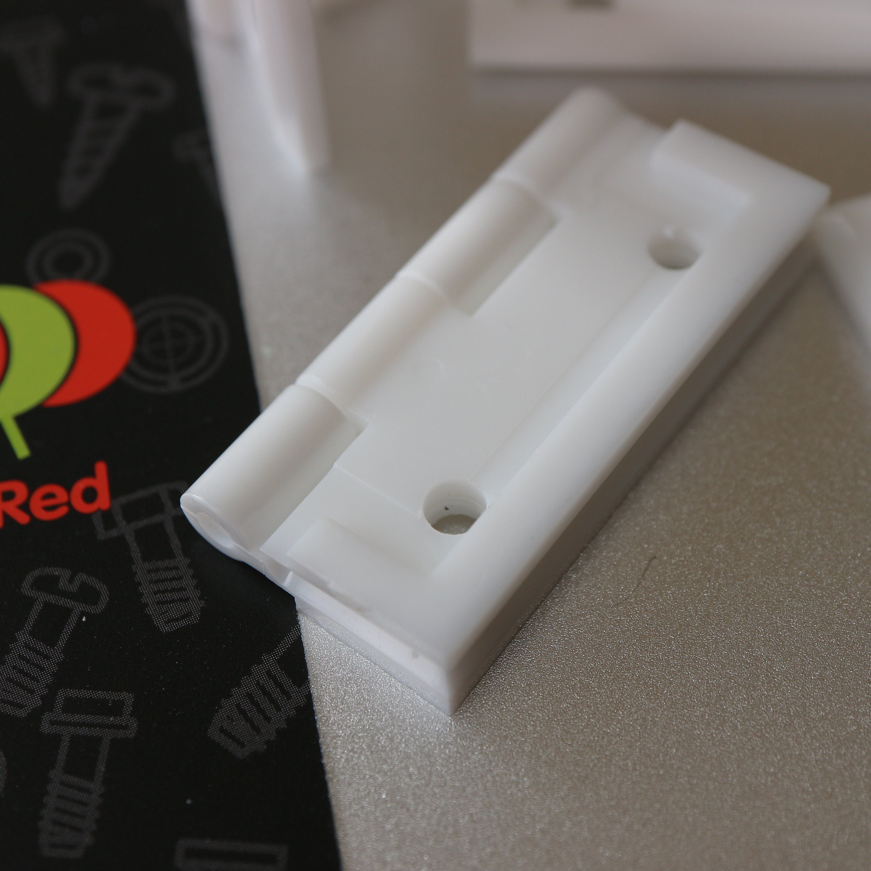 4 X Angled L Hinge Hinges Brackets, Clear Transparent Perspex Acrylic ...