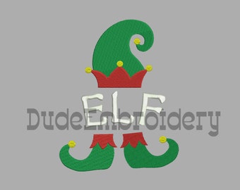 Elf embroidery | Etsy