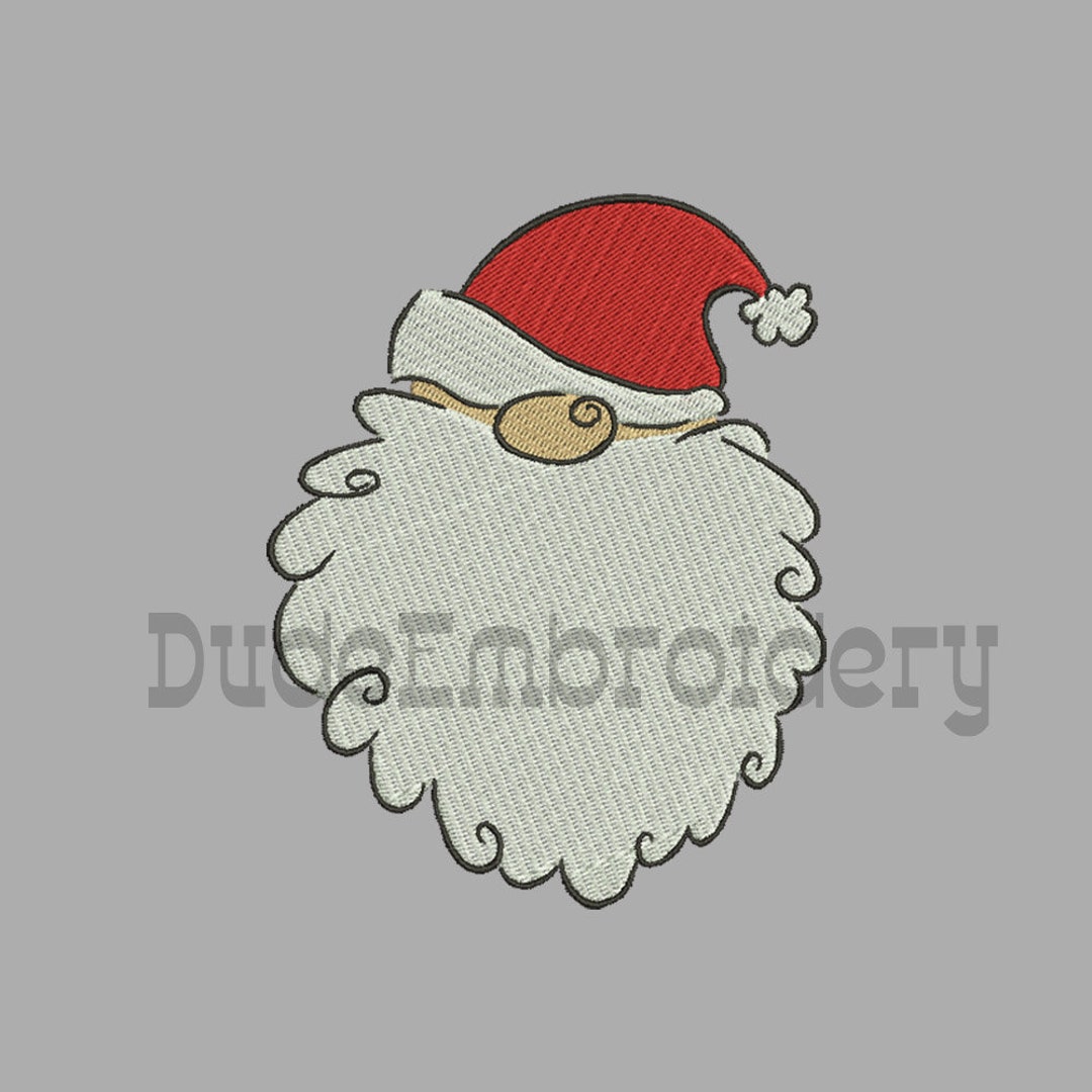 Santa Claus Embroidery Designs 8 Size Design Instant Download 8 Formats ...