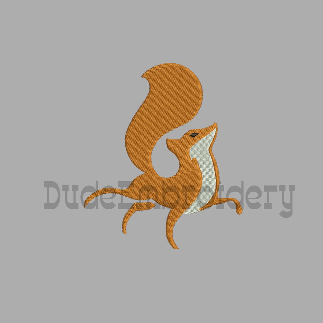 Fox Embroidery Designs 8 Size Design Instant Download 8 Formats Machine ...