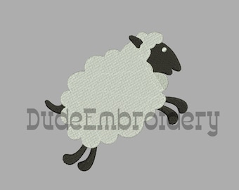 Sheep Machine Embroidery Design - Instant Download - Etsy