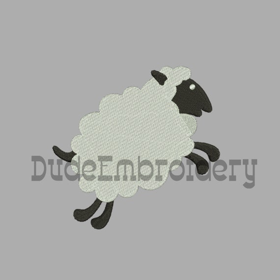 Sheep Embroidery Designs 7 Size Design Instant Download 8 - Etsy Australia