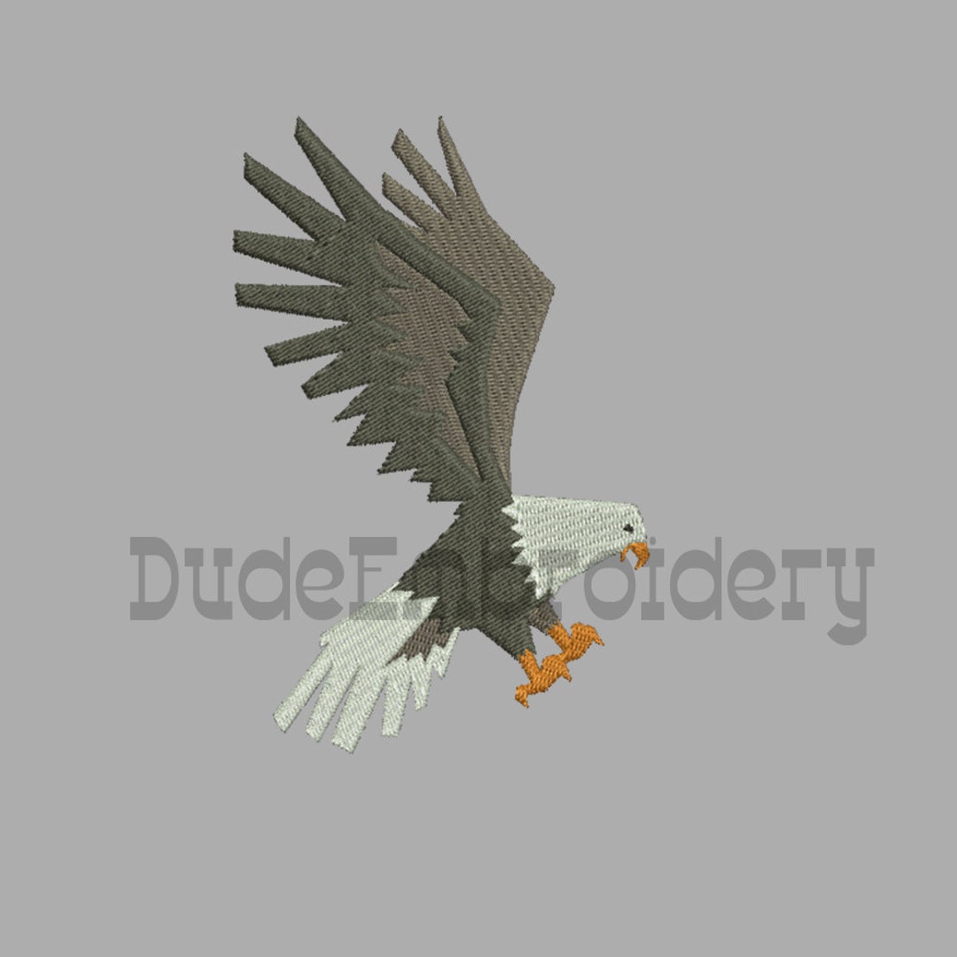 Eagle Embroidery Designs 7 Size Instant Download 8 Formats Machine ...