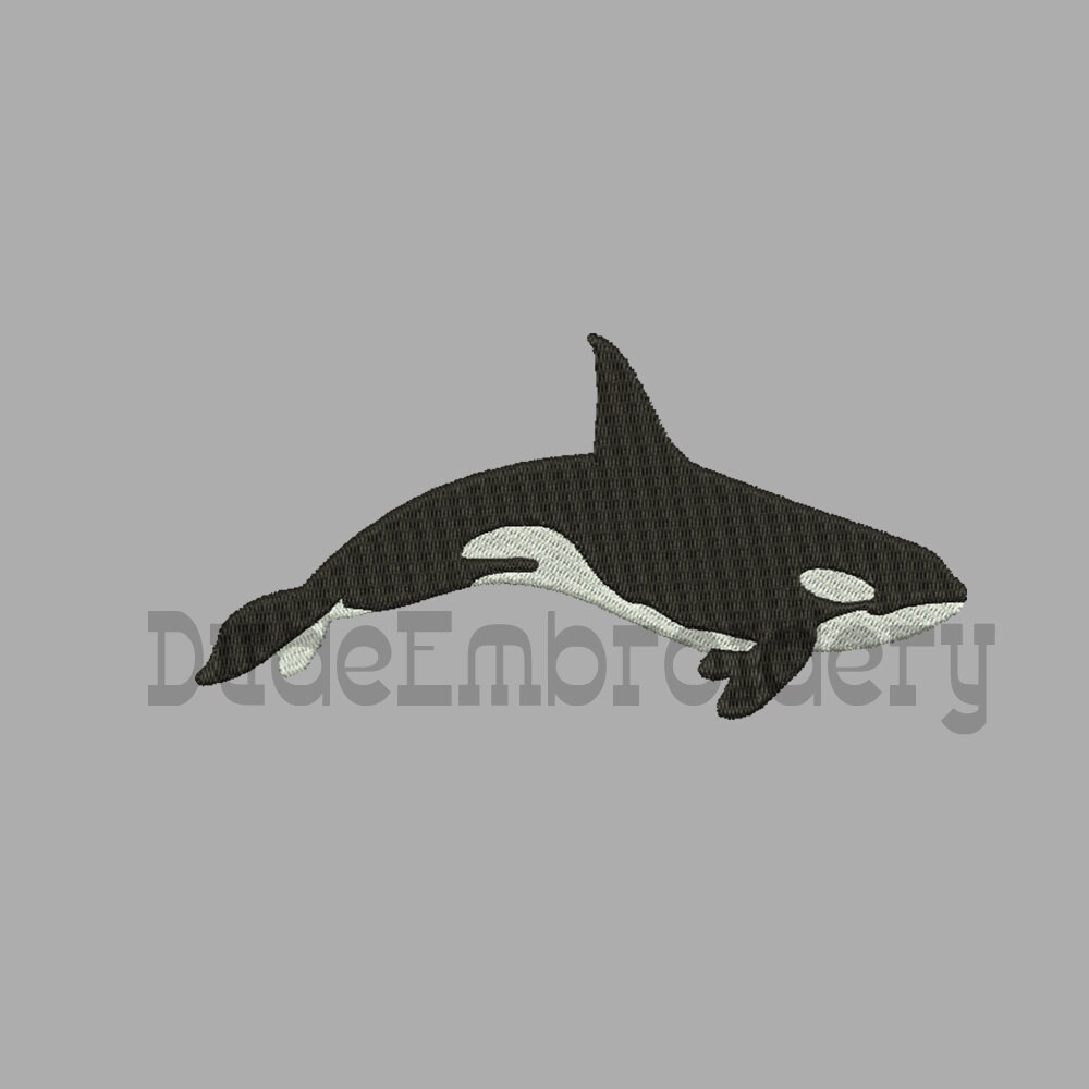 Killer Whale Embroidery Designs 9 Size Design Instant Download 8 ...
