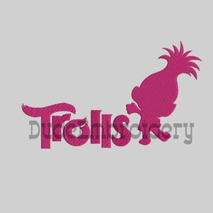 Set Trolls Embroidery Designs 7 Size Instant Download 8 Formats Machine ...