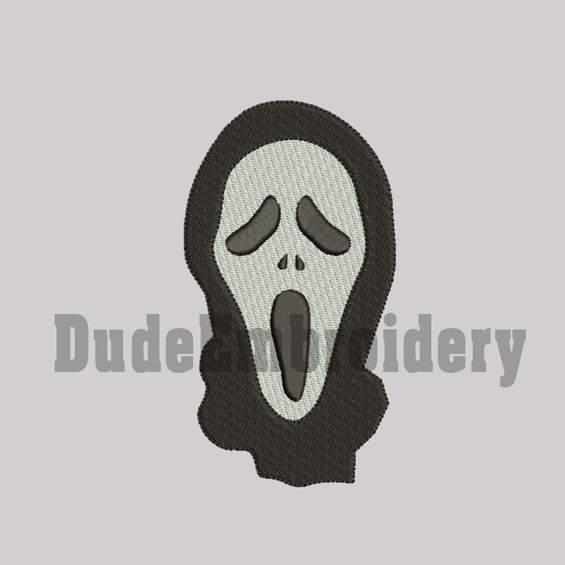 Scream Embroidery Designs 8 Size Instant Download 8 Formats - Etsy