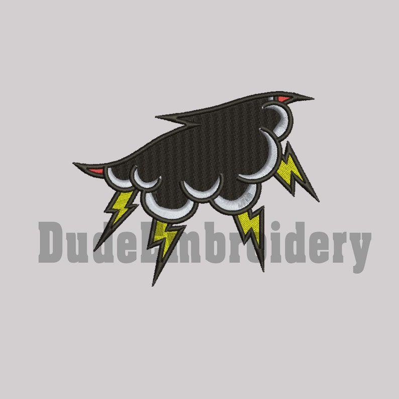 Storm Embroidery Designs 8 Size Instant Download 8 Formats Machine ...