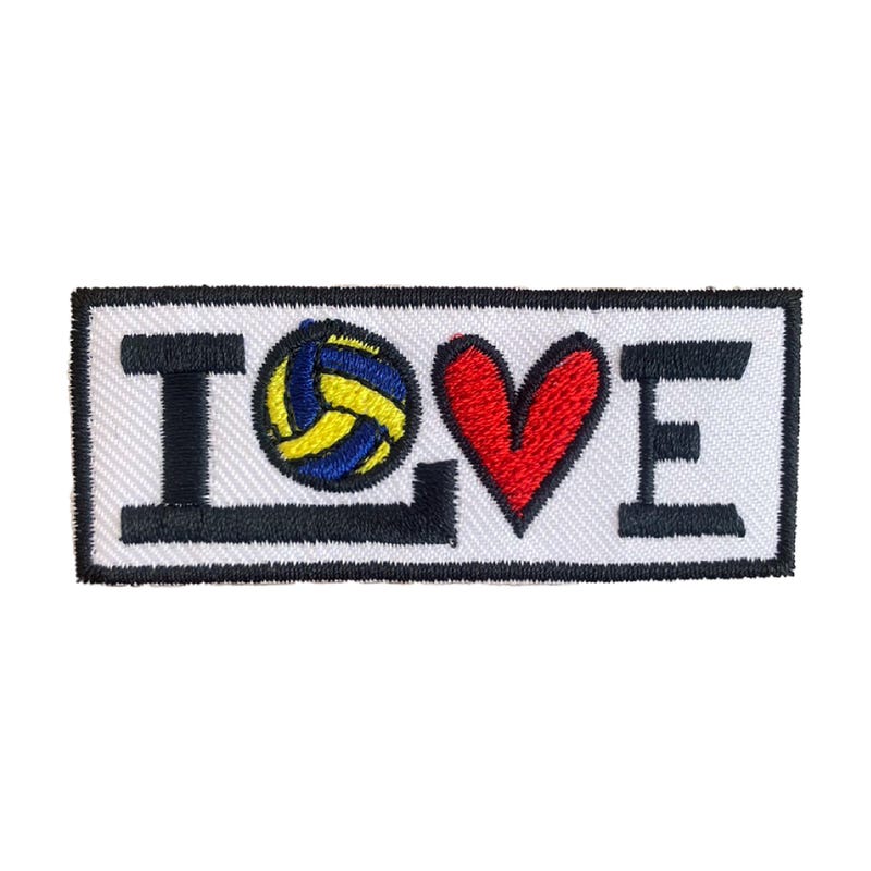 Volleyball Applique - Etsy