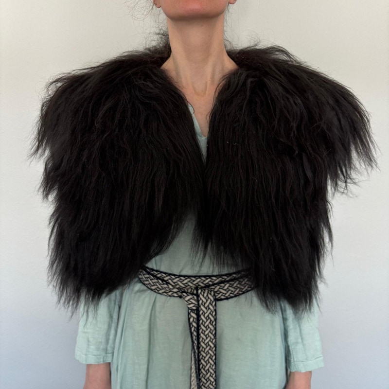 Viking Fur Mantle - Etsy