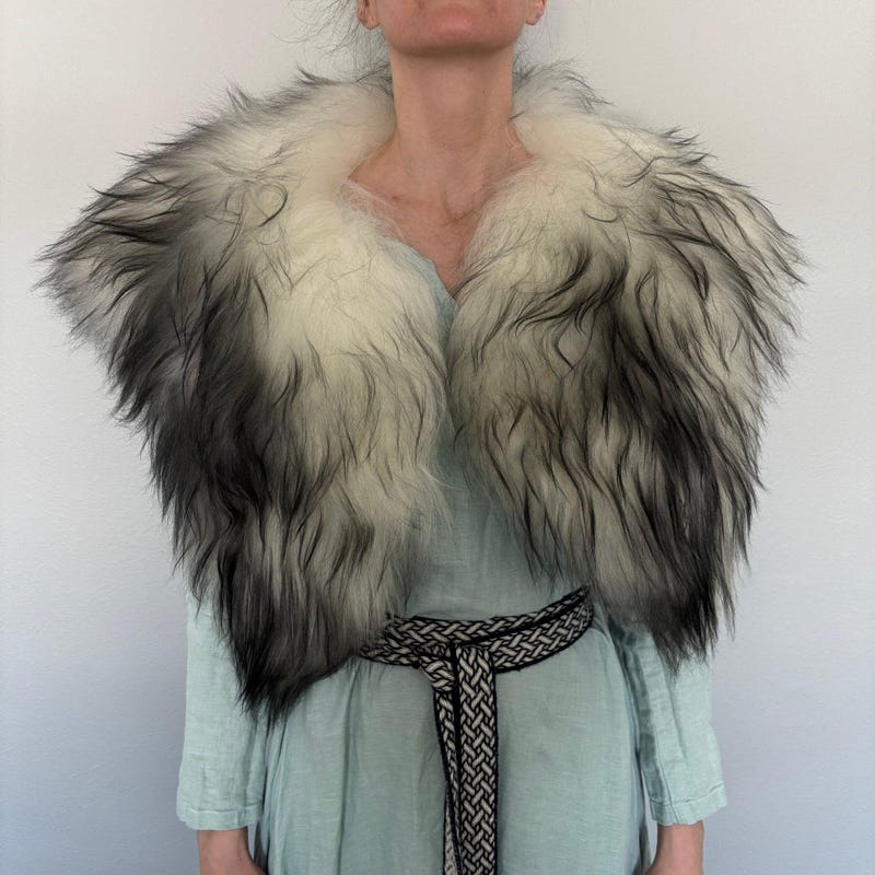 Viking Fur Mantle - Etsy