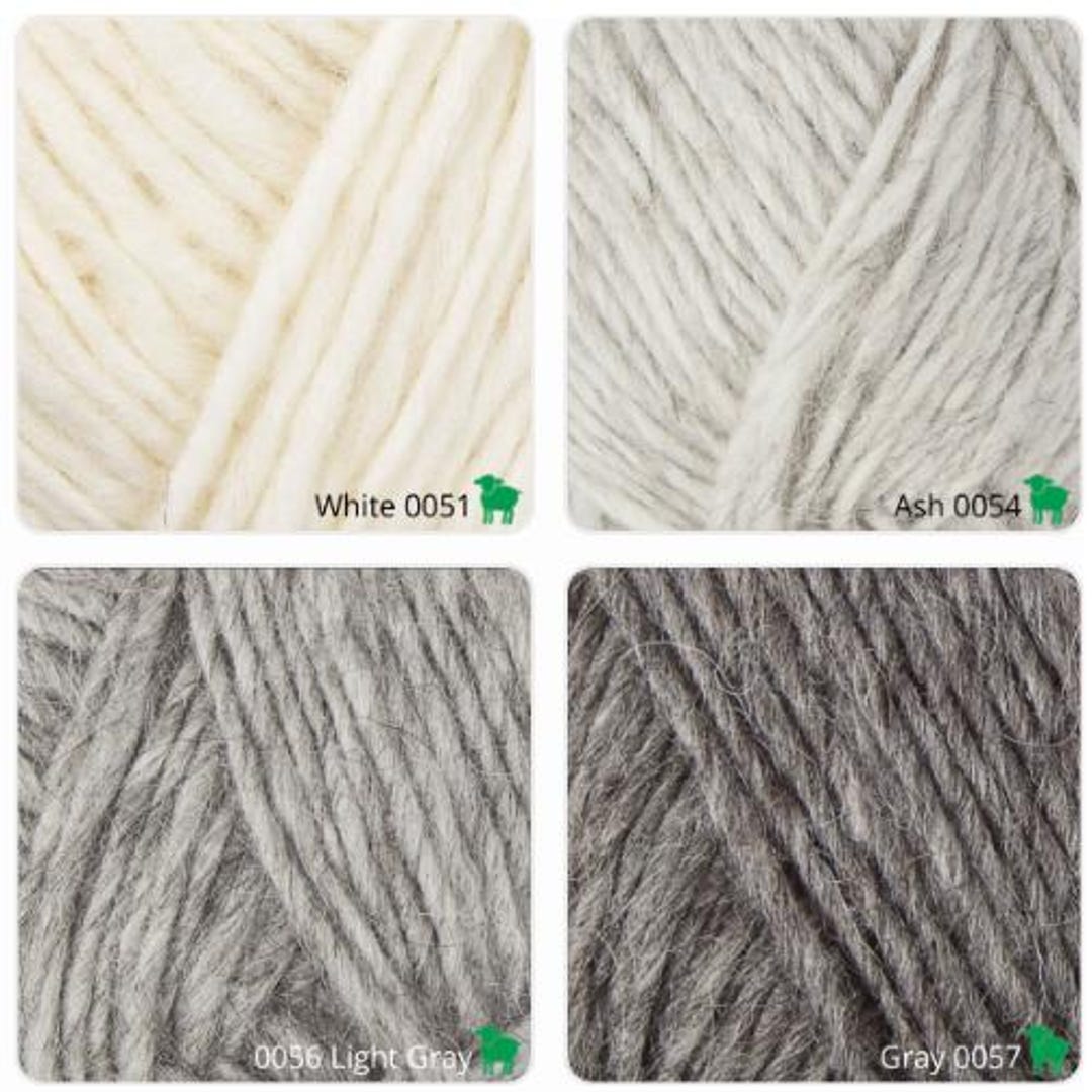 Wool Yarn Lopi Bulky Alafosslopi 100g Skein - 28 Colors From Lopi Brand ...