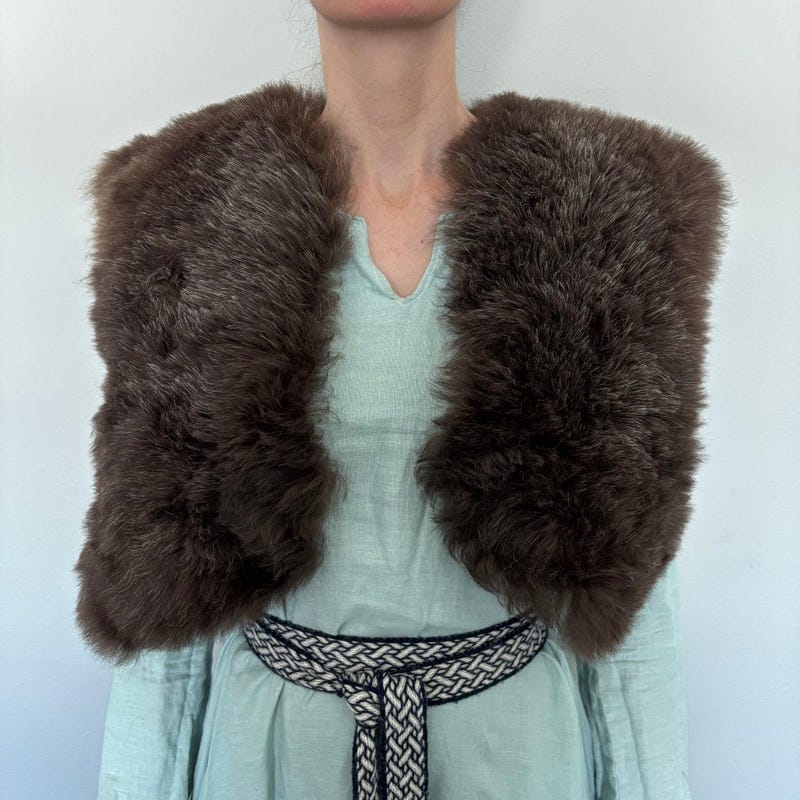 Viking Fur Mantle - Etsy