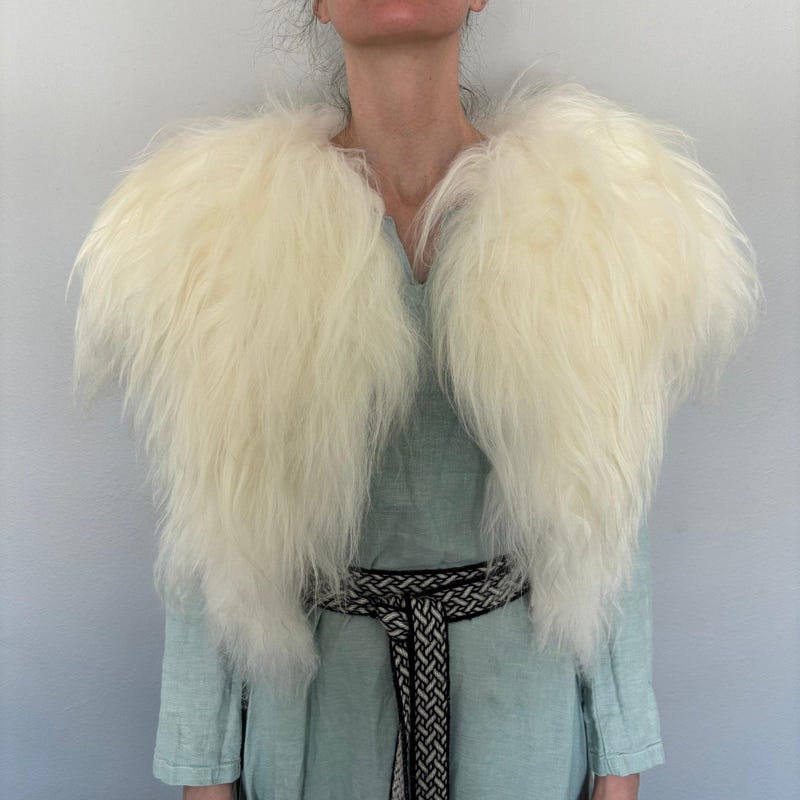 Viking Fur Mantle - Etsy