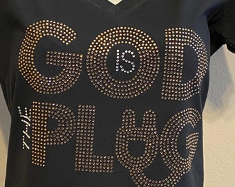 God is the Plug Shirt - Etsy