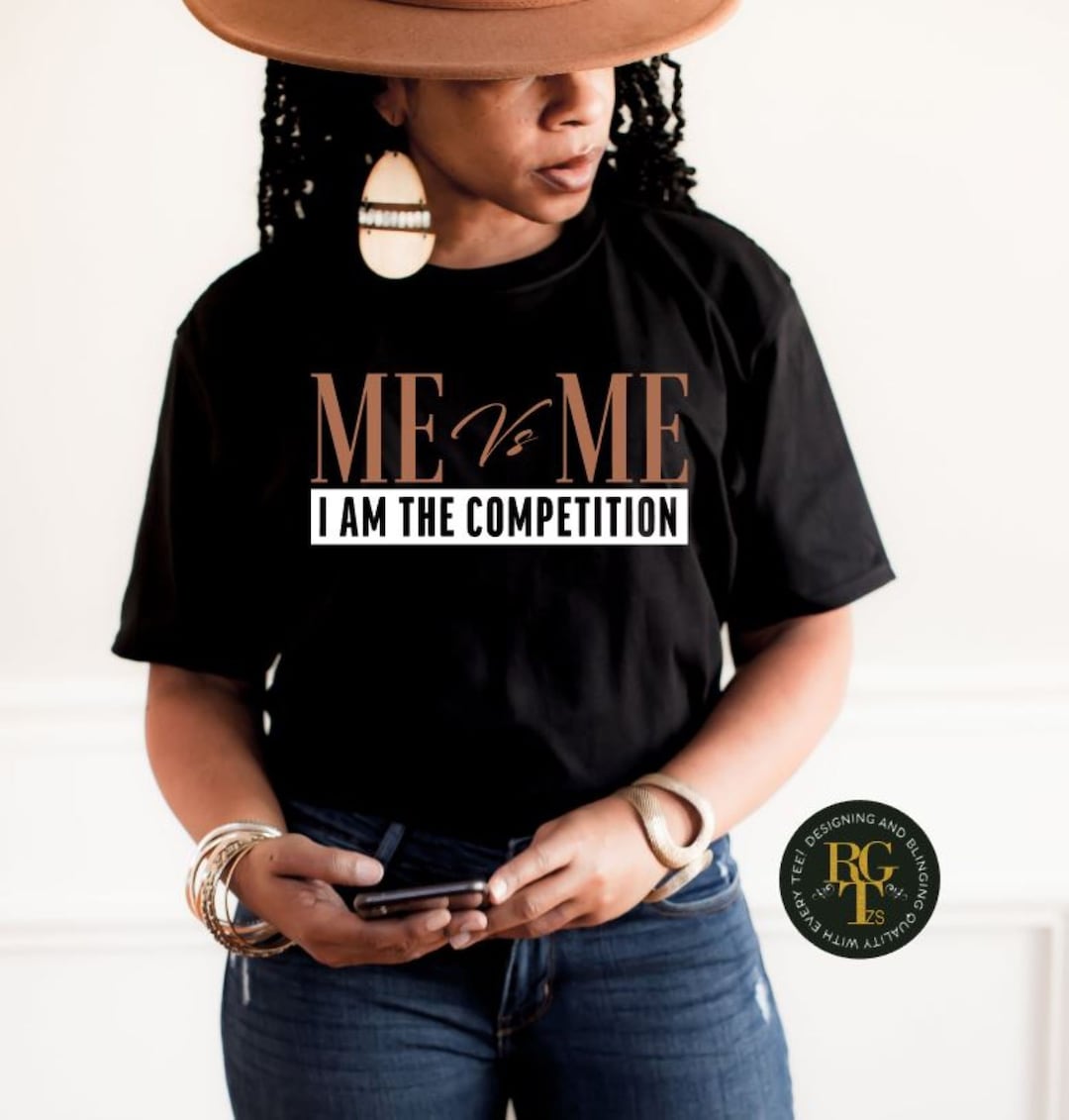 Me Vs Me I Am the Competiton Shirt, Me-vs-me SVG, - Etsy