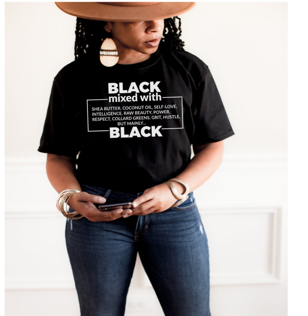 Black Mixed With Black SVG, Black Culture SVG, Black Girl Magic, Black ...
