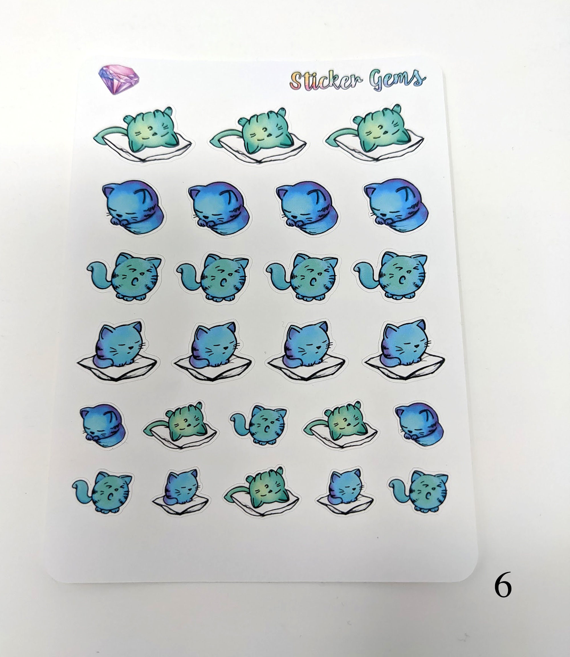 Discontinued Stickers. Create Your Own Bundle. Cat Sticker - Etsy