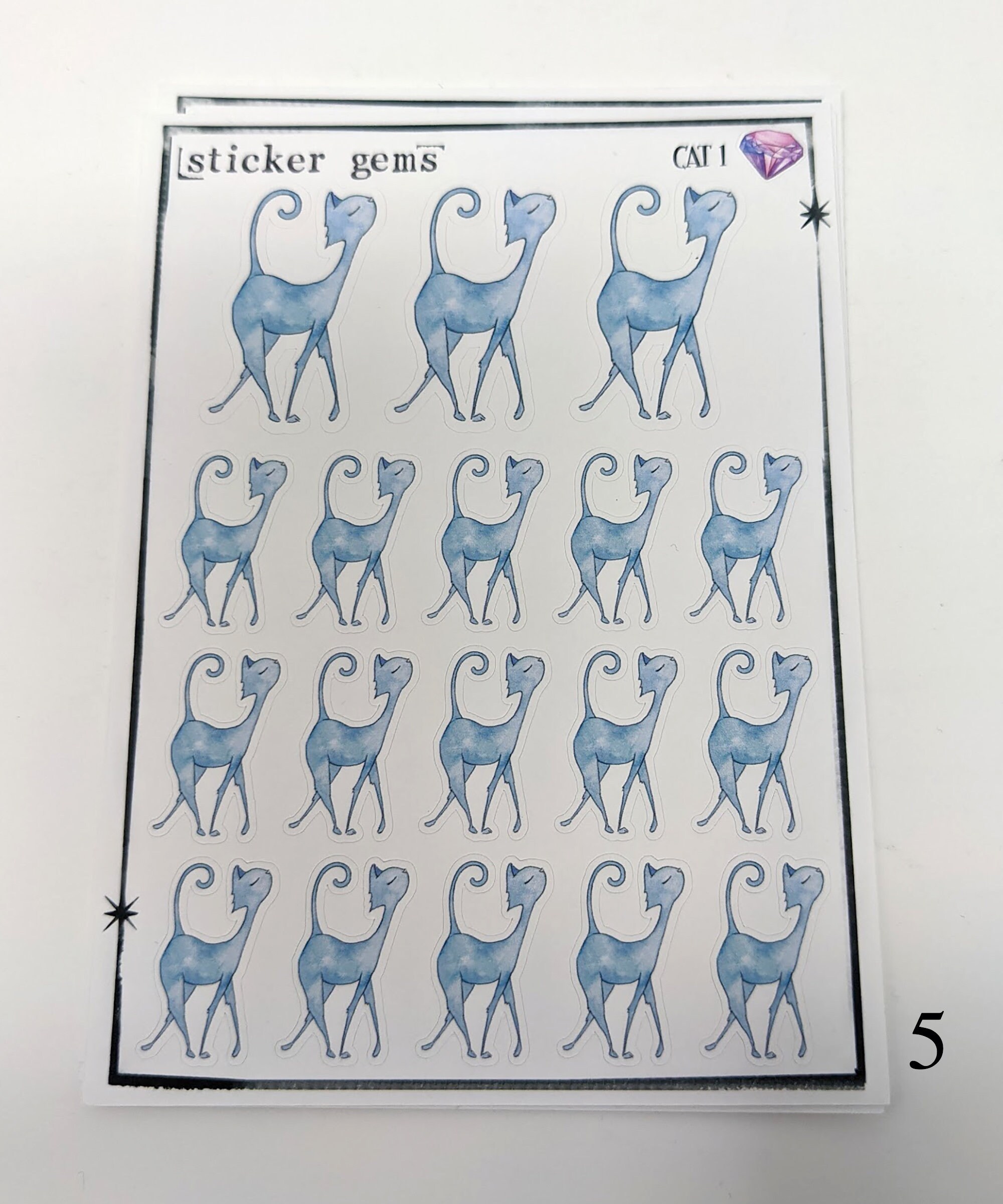 Discontinued Stickers. Create Your Own Bundle. Cat Sticker Sheets ...