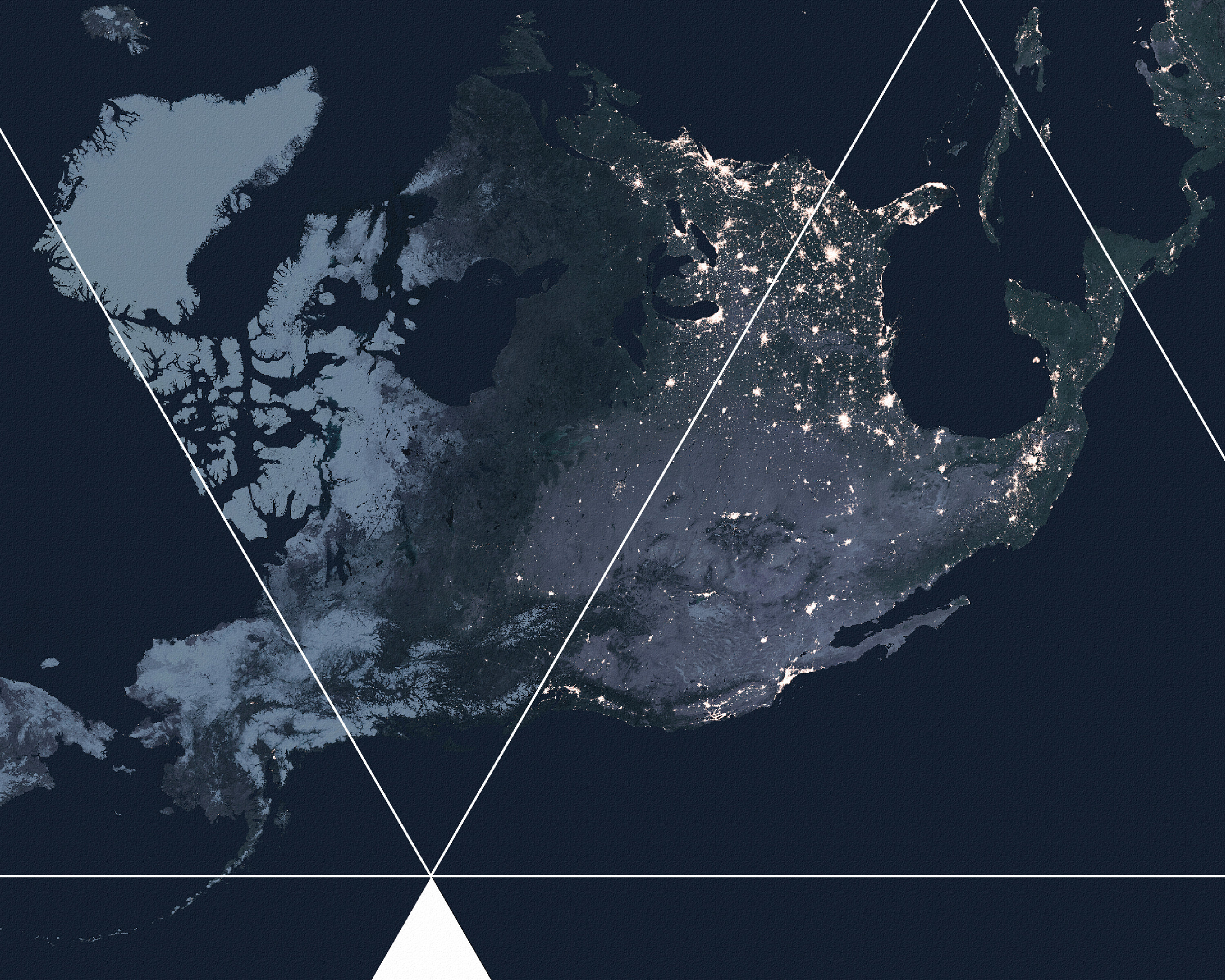 NASA Earth at Night Poster / GIS Map Art / NASA Night Lights / - Etsy