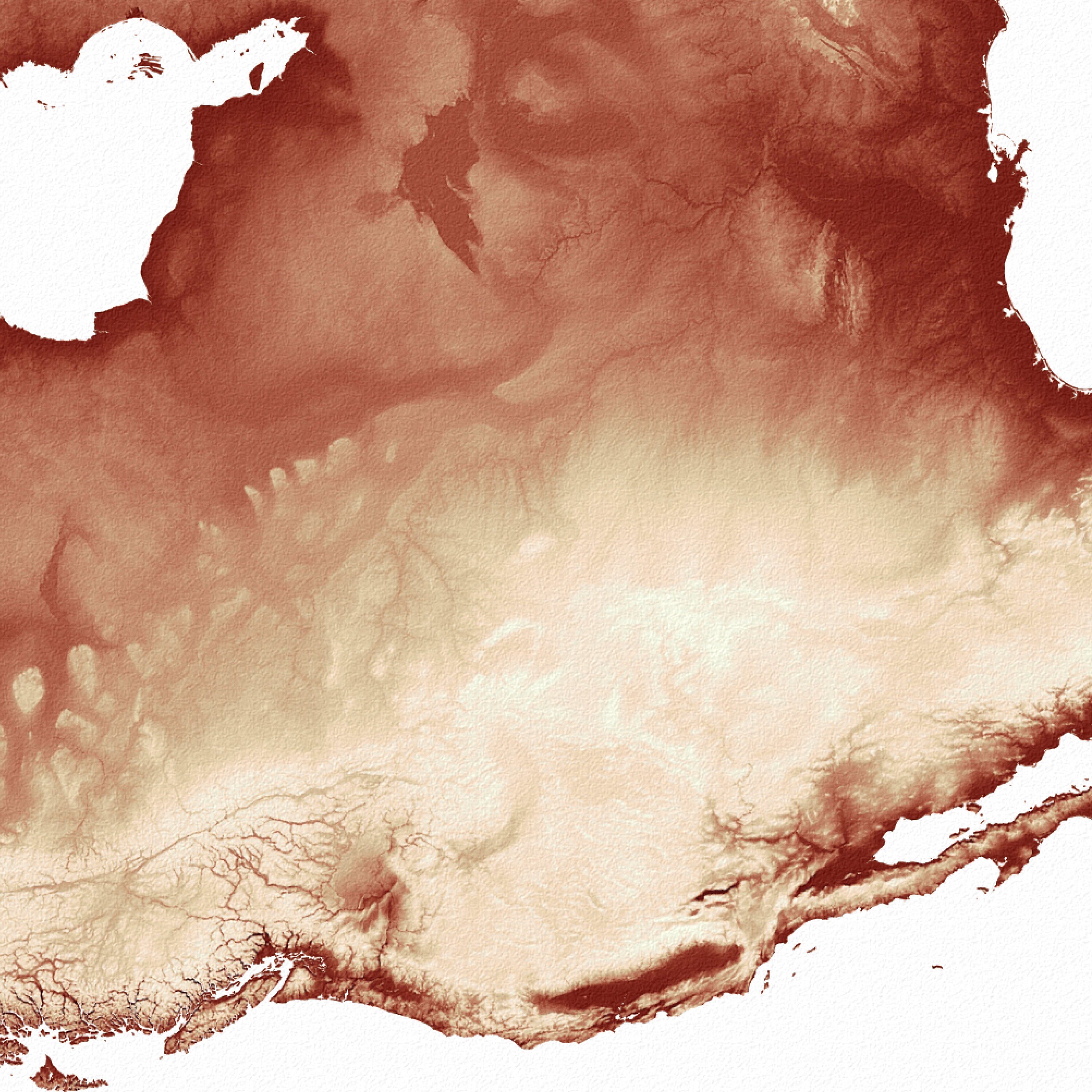 Tinted Abstract World Map Rolled Poster Color Variations | Etsy