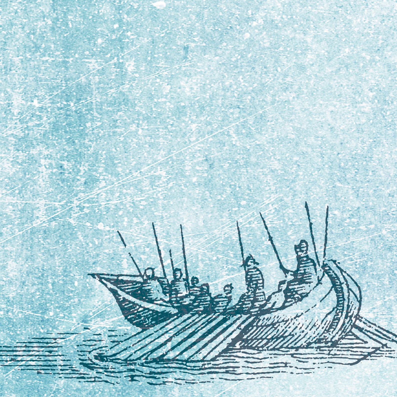 Medieval Map Monsters Poster Sea Creatures From Medieval Map - Etsy