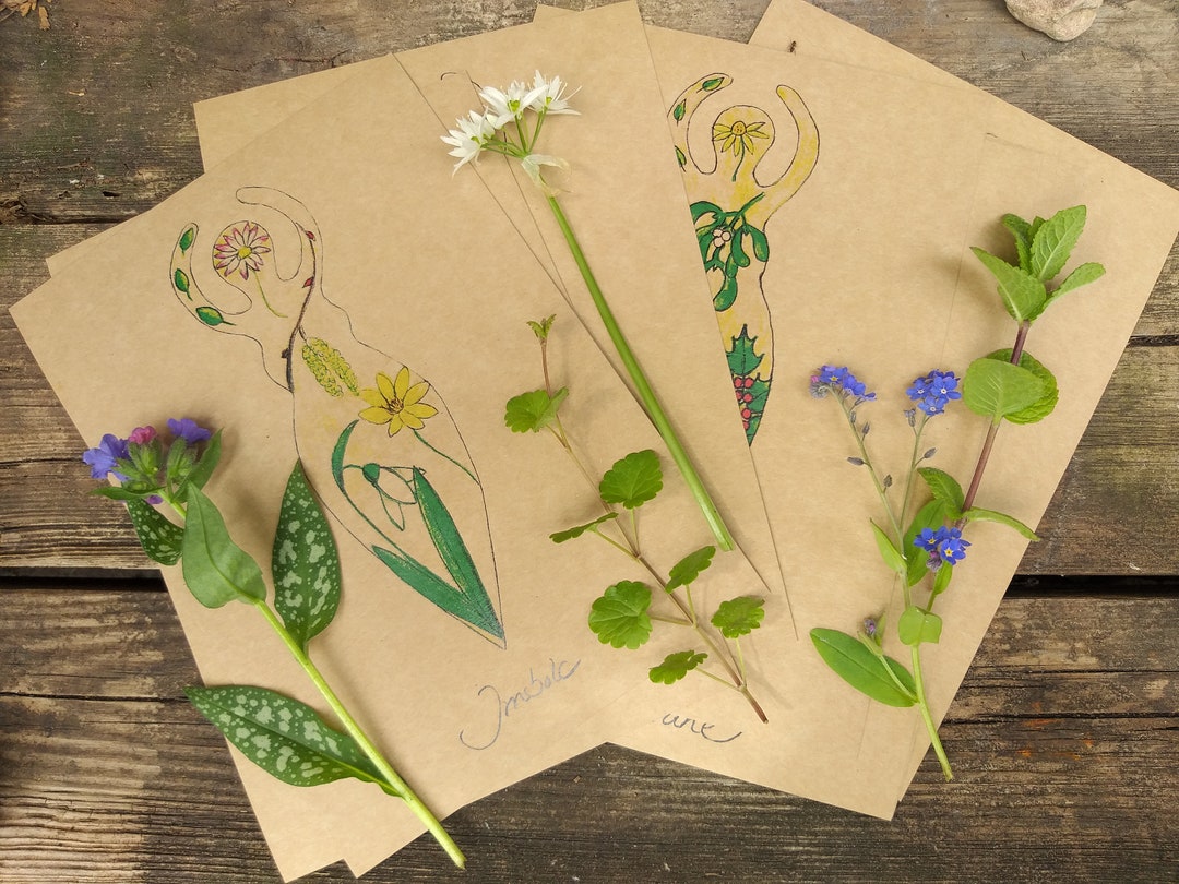 Plant Goddesses in the Annual Circle Card Set / Annual Circle Festivals ...