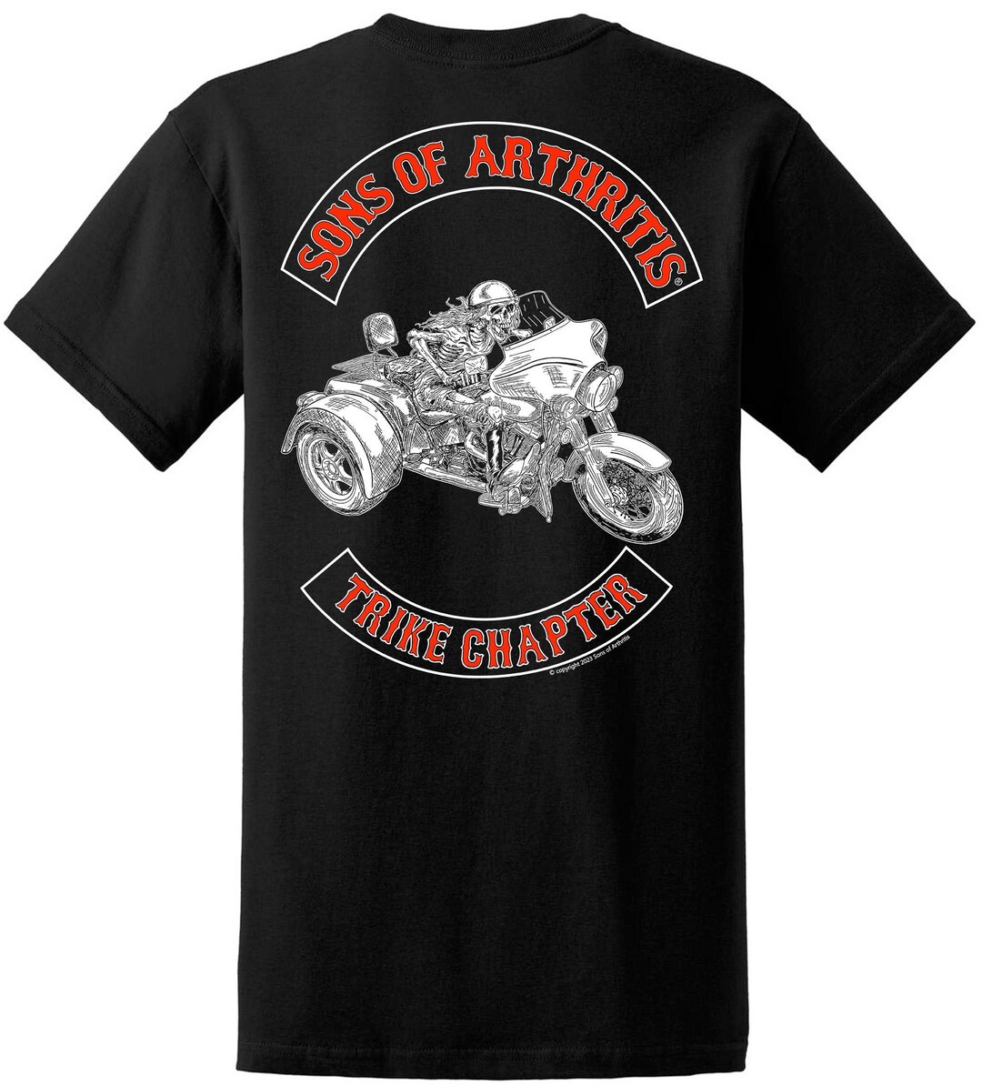 Sons of Arthritis ® Trike Chapter | Funny Biker Shirt | Biker Shirt ...