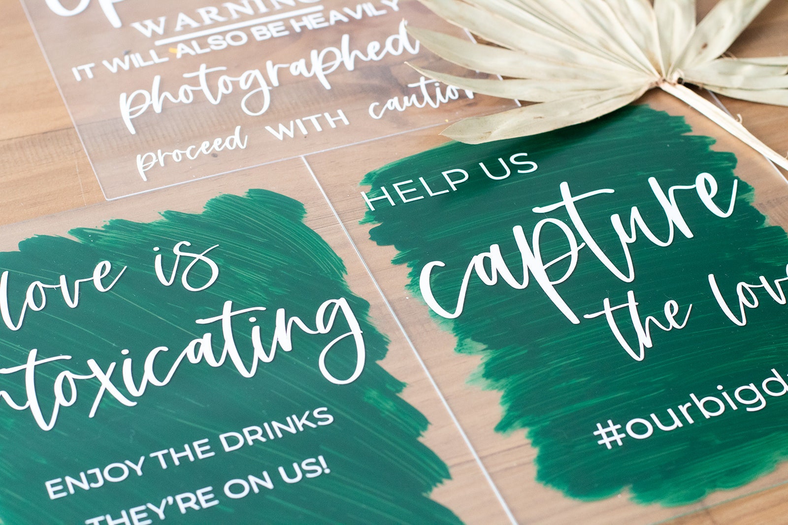 Love is intoxicating bar sign Wedding Sign Decal Love Is | Etsy