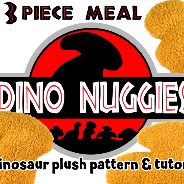 Nugget Dinosaur Pillow Sewing Pattern - Etsy