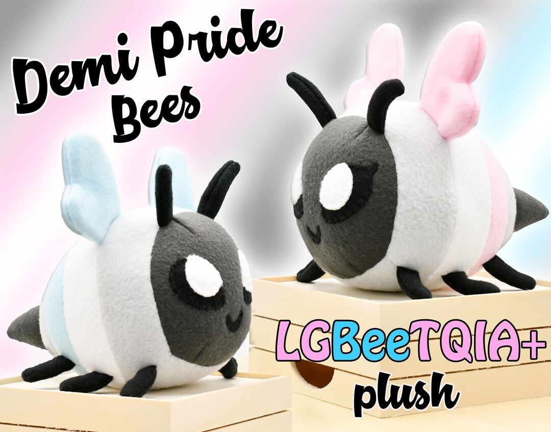Lgbeetqia+ Demi Pride Bees - Etsy