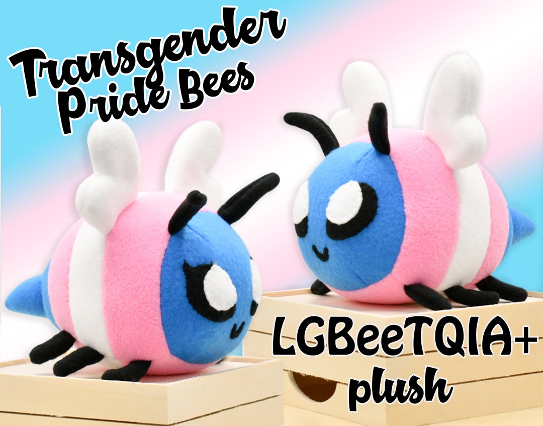 Lgbeetqia+ Trans Pride Bees - Etsy