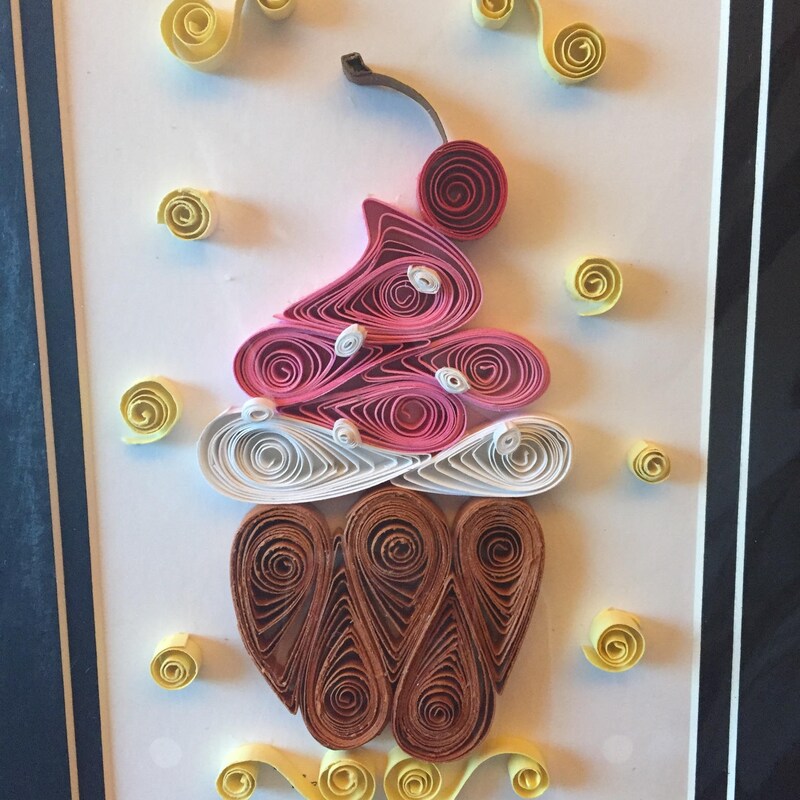 Quilled Cupcakes - Etsy