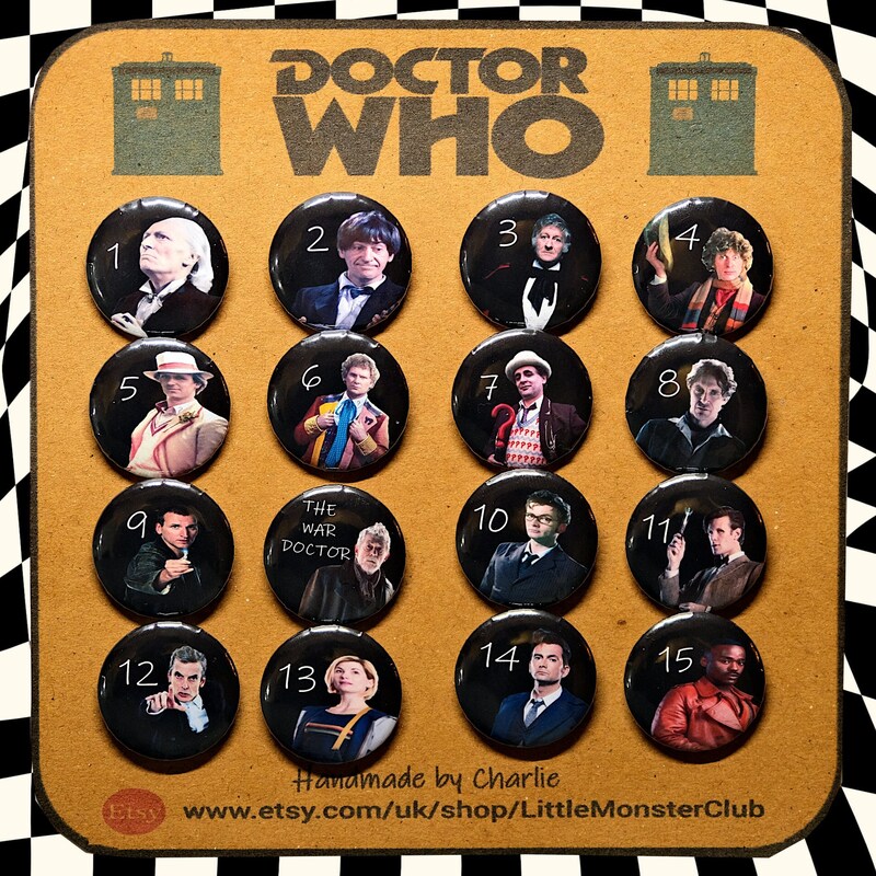 Doctor Who Pin - Etsy