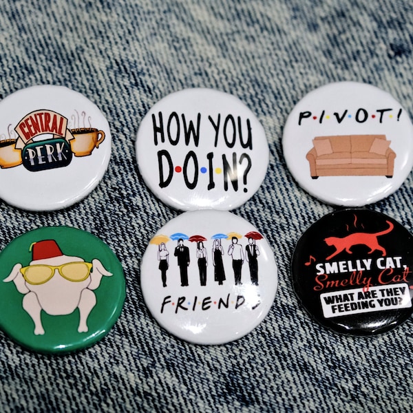 Friends Pin - Etsy