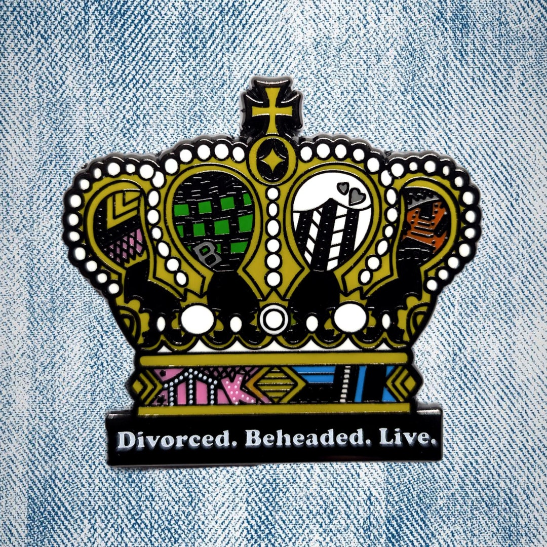 SIX THE MUSICAL Enamel Pin Badge - Musical Theatre Pins - Musical ...