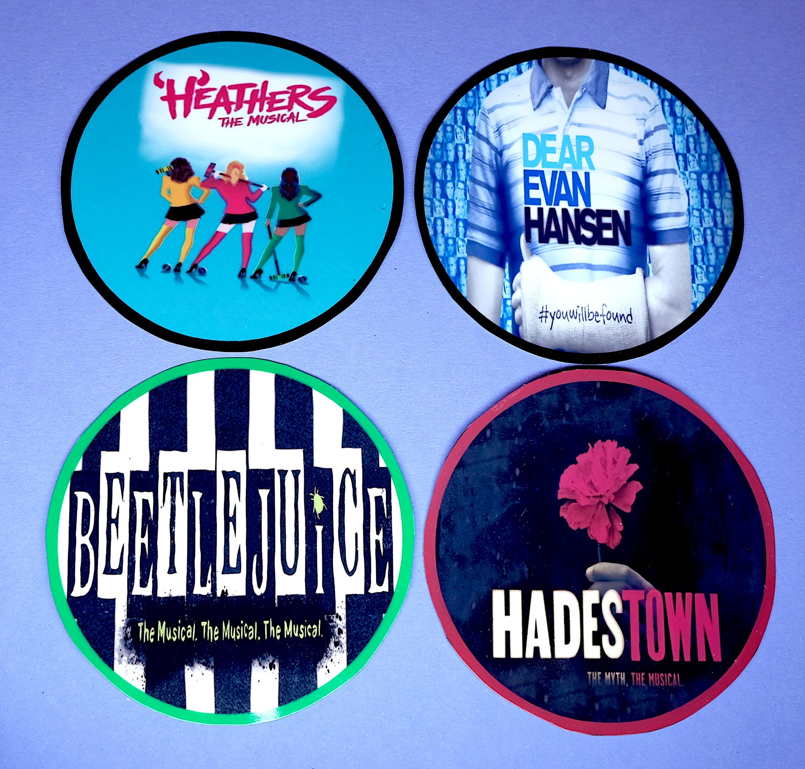 Musical Theatre Custom Glossy Vinyl Stickers West End - Etsy UK