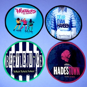 Musical Theatre Custom Glossy Vinyl Stickers West End - Etsy UK