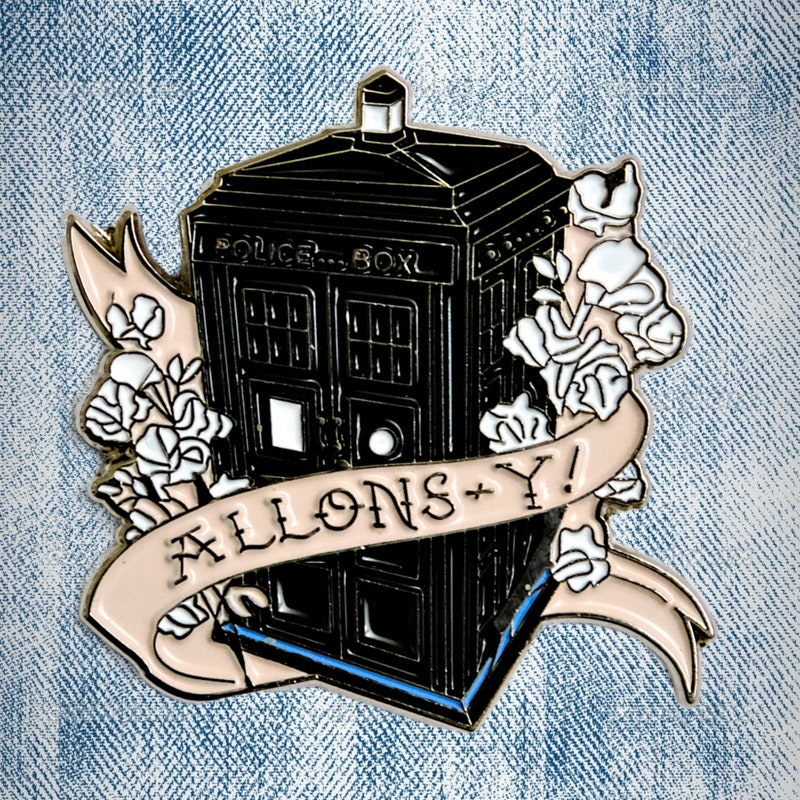 Doctor Who Enamel Pin - Etsy