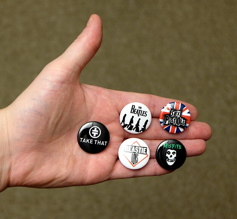 BAND LOGO Pins Rock Punk Metal Pop Music Pins Any Band - Etsy BAND LOGO Pins Rock Punk Metal Pop Music Pins Any Band - Etsy