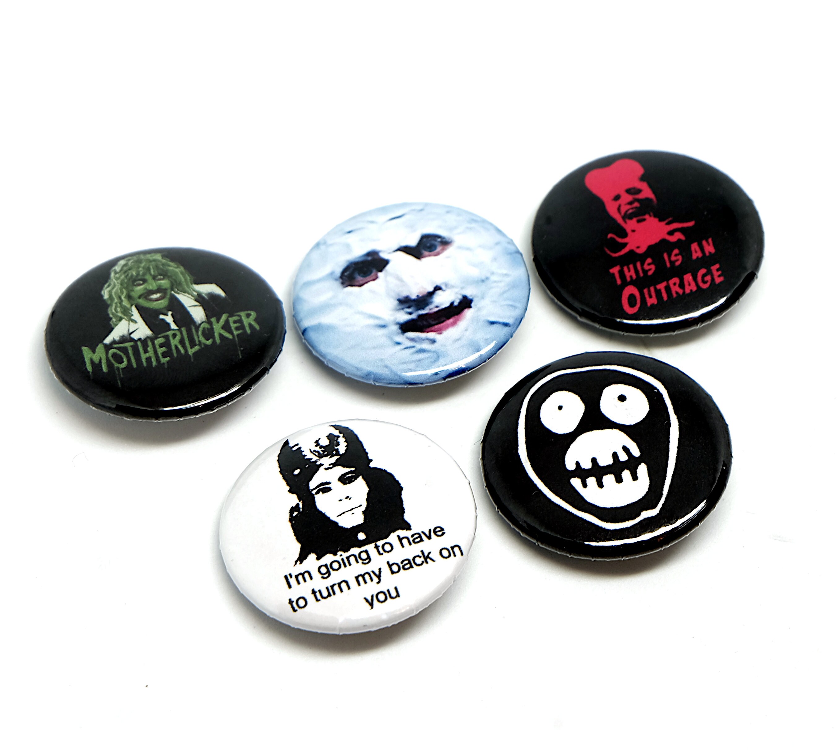 The Mighty Boosh Badge Pack The Mighty Boosh pin mighty | Etsy