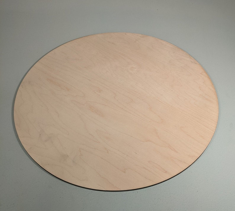 Pack of 18 Inch Diameter Wood Circles Maple Plywood 1/4 Thick | Etsy
