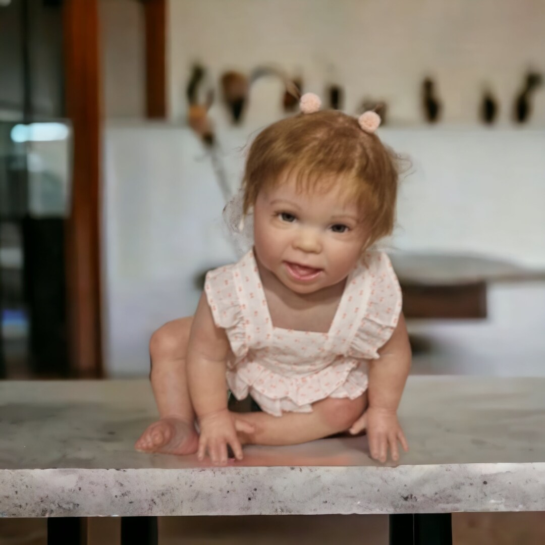 Vinyl Reborn Baby With Half Torso and Cloth Body (KENZIE Model With ...