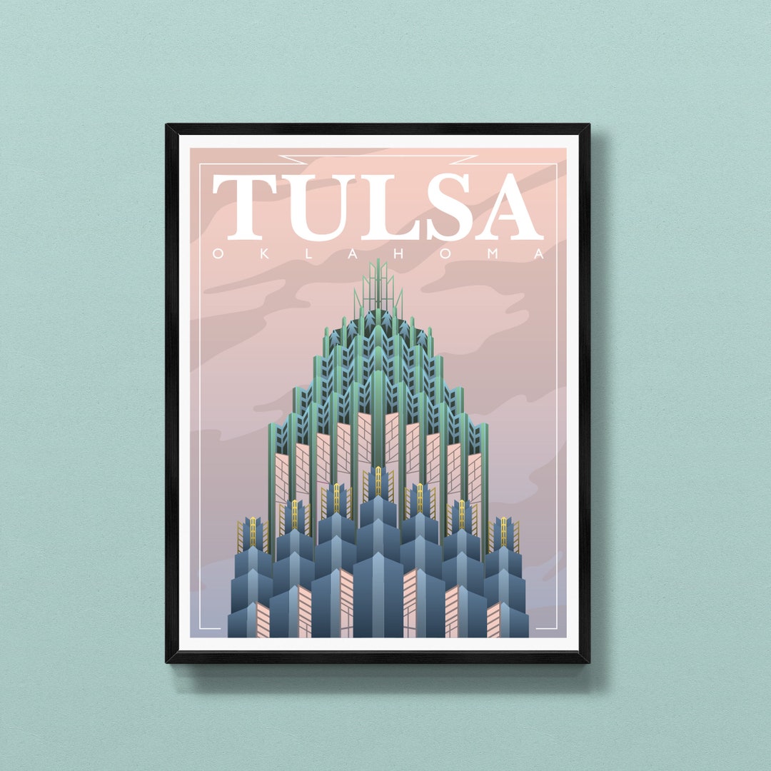 Tulsa Oklahoma Art Print | Boston Avenue United Methodist Church ...