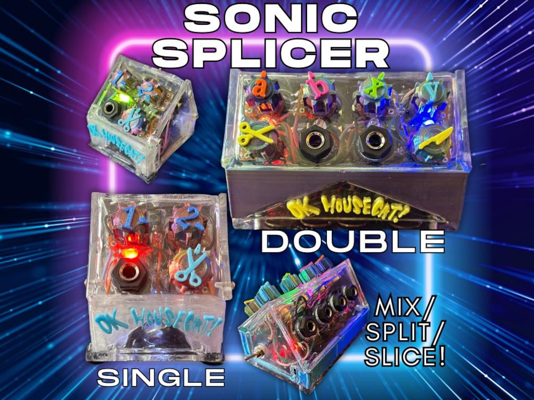 Sonic Splicers - Single and Double - Etsy