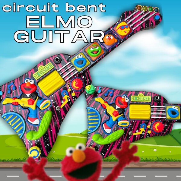 Elmo Guitar Toy - Etsy