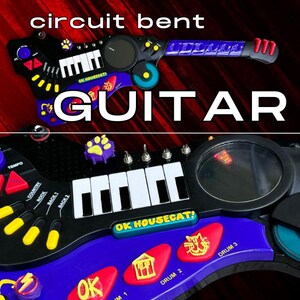 Circuit Bent Toy Guitar - Etsy