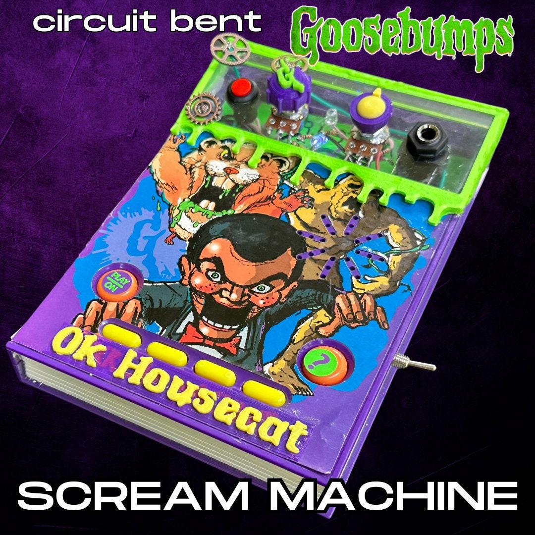 Circuit Bent Goosebumps Scream Machine - Etsy