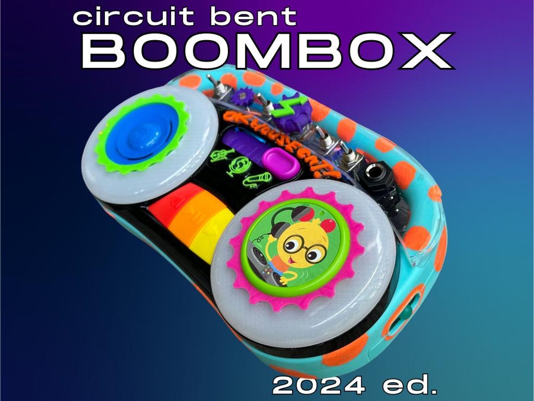 Circuit Bent Boombox (no 2 of 2) - Etsy