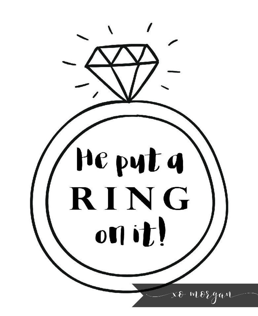 He Put a Ring on It - Etsy